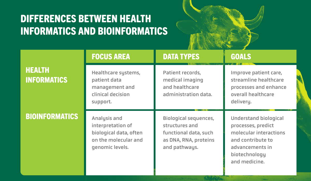 Health Informatics Vs Bioinformatics Usf Health Online